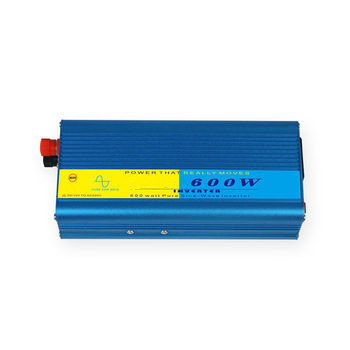 Pure Sine Wave Power Inverter 500W 12V/24V Dc Dc Power Jack Inverter 300 Watt Ups Inverter 600 W 12 Volt Pure Sine Wave