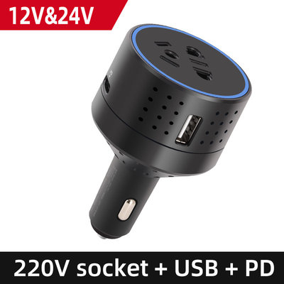 High quality Car inverter 150W AC12V 24V to DC 220V Mini inverter with USB port portable Car inverter