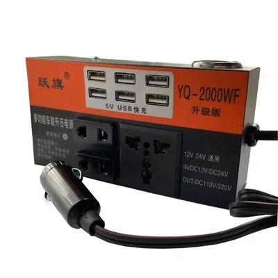 Car Inverter 1500W Car Inverter 12V 220V Pure Sine Wave Car Power Inverter Dc 12V To 110V Ac Converter