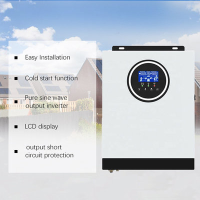 2Kw On Grid Inverter Solar Panel Systems For Home Pure Sine Wave For Hybrid Three Phase Inverter Solar Battery