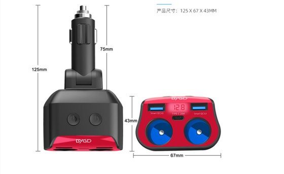 Car Mobile Holder With Charging Fashion Electric Car Station System Solar Powered Electric Car Charging Adapter Inverter