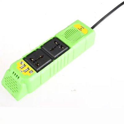 Charger With 3 In 1 Retractable Usb Cable Solar Power Car Battery And Inverter Converter 12V To 220V Car Power Inverter