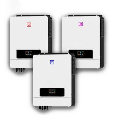 High Frequency 10Kw 160A Mppt Charger Controller Touch Button Dual Output 8.2Kw 48V On/Off Grid Solar Inverter