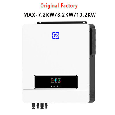 High Capacity On/Off Grid Tie Home Solar Power Inverter Touch Lcd Rgb Light 7Kw/8Kw/10Kw 48V Hybrid Solar Inverter