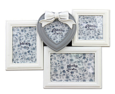China White color combination  picture photo frame wooden picture frame supplier