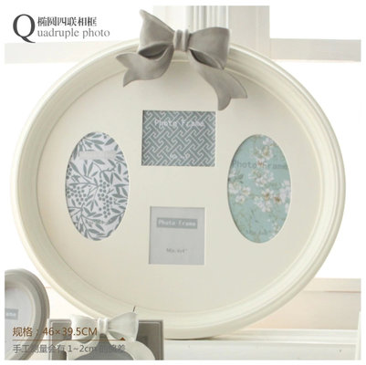 China Collage picture frame big round photo frame wall decoration frame supplier