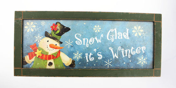 China Christmas holiday wall plaque decoration artwork wall hanging made of MDF supplier