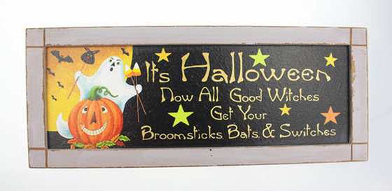 China Wooden plaque pumpkin picture wall decoration MDF handicraft supplier