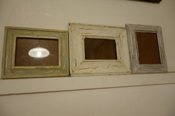 China Supply Shabby Chic Rustic Photo Frames - Set of 3 supplier