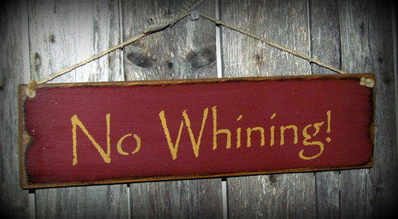 China Funny Wooden Sign Gift for Mom Teacher gift No Whining wooden wall hanging signs supplier