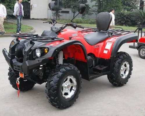 1 - Cylinder 700cc Atv Utility Vehicles 4 - Stroke , Rear Rack Two Seater Four Wheeler