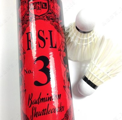 RSL badminton shuttlecock bulk price rsl1 goose feather shuttlecocks rsl no.1