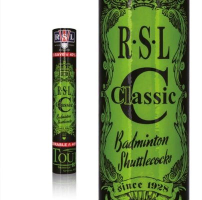 RSL CLASSIC TOURNEY BADMINTON FEATHER SHUTTLECOCK