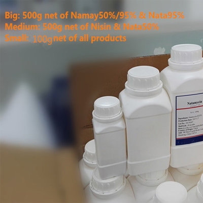 by air Crystallinity Should comply with the requirements White natamycin