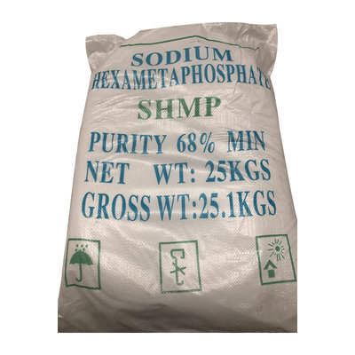Cas 10124-56-8 Polyphosphates , SHMP Sodium Hexametaphosphate For Food
