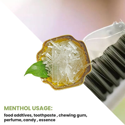 High Pure Natural Menthol crystal Top Quality menthol crystal Free Sample Available
