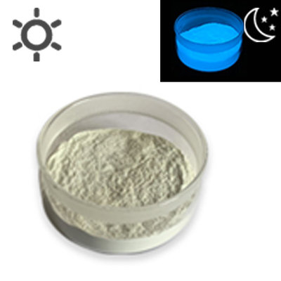 Quick excied night glow powder photoluminescent pigment powder paint glow