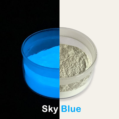 Hot Selling Chinese Manufacturer Aqua Photoluminescent Powder,Phosphorescent Powder,Blue-Green/Sky-Blue Glow In Dark Powder