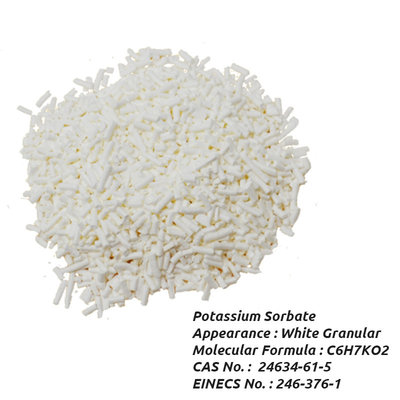 High quality potassium sorbate and sorbic acid preservative food grade