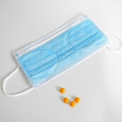 Corona Virus Medical Disposal Face Mask 3ply 17.5*9.0cm Size