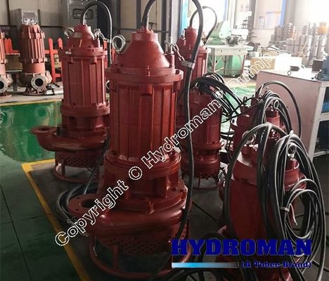 Submersible agitator slurry pump