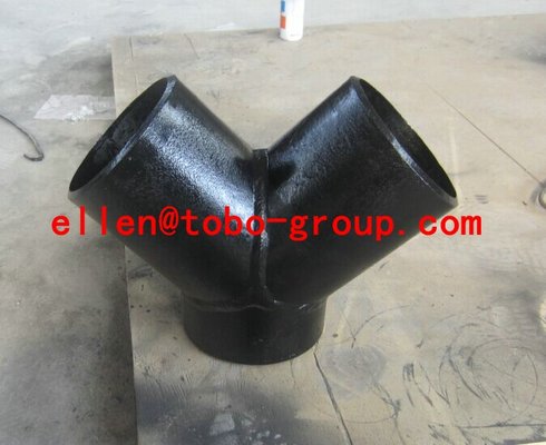 TOBO STEEL Group carbon&amp;stainless&amp;alloy steel Y tee