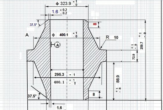 stainless steel anchor flange