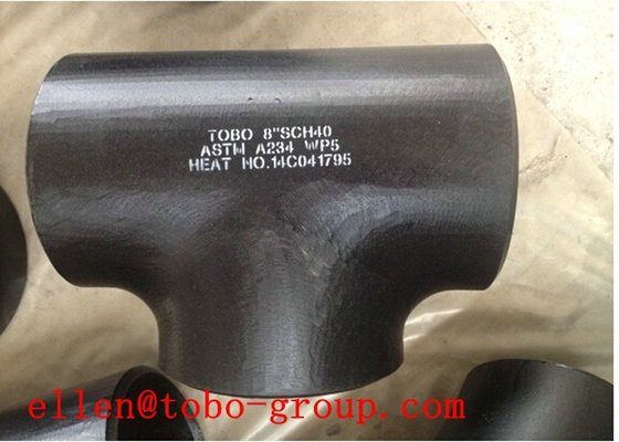 TOBO STEEL Group  High-pressured anti-corrosion composite cs and ss steel Elbow tee fittings