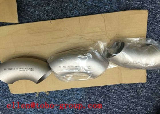 TOBO STEEL Group S/40S (9.53mm) 45 Degree 15Mo3 Mitered Elbow clad with 317L
