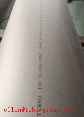 Tobo Group Shanghai Co Ltd  Large Diameter Stainless Steel Tube TP316L A312 Seamless Pipe For Industry