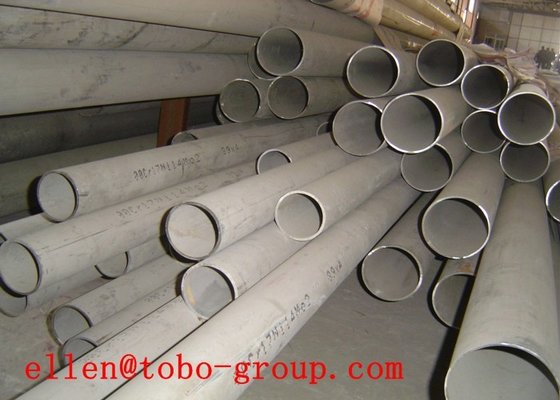 Tobo Group Shanghai Co Ltd  ASTM A778 321 304 304L 316 Stainless Steel Welded Pipe , Annealed & Pickled