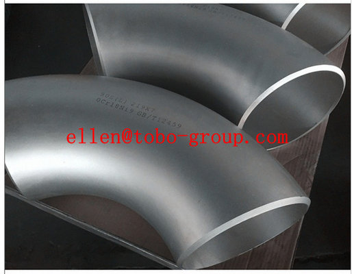 Tobo Group Shanghai Co Ltd  ELBOW 90 DEG LONG RADIUS ASME B16.9 BEVELED END SCH 10S SS SUPER DUPLEX ASTM A815