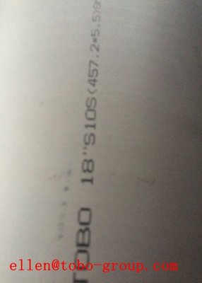 Tobo Group Shanghai Co Ltd  Boiler Tube material SA213 TP347H size 50.8mmOD x 5.56mmTHK x 6m / PC