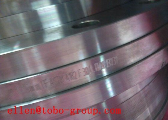 TOBO STEEL Group C207 class B class D ASTM A182 F304L steel-ring flange