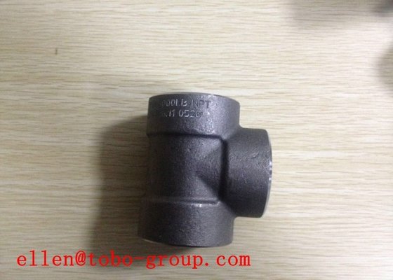 ASME B16.11 SW 45 Degree Elbow Stainelss Steel Pipe Fittings DN6 - DN100 3000LB