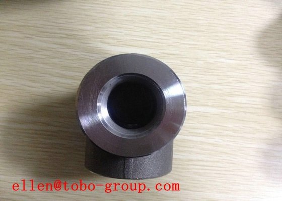 ASME B16.11 SW 45 Degree Elbow Stainelss Steel Pipe Fittings DN6 - DN100 3000LB