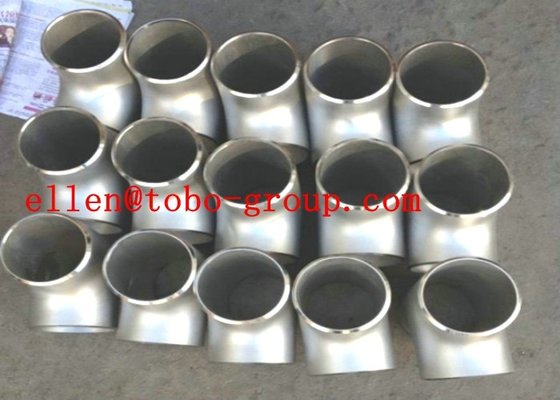 ASTM A815  ASME B16.9 UNS Stainless steel tee UNS S32750 UNSS32760