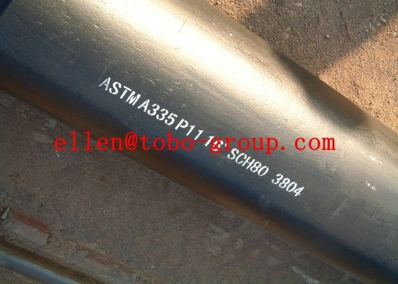 Stainless Steel ASTM A335 P12, 13CrMo44, 15CrMo hot rolled alloy steel pipe size