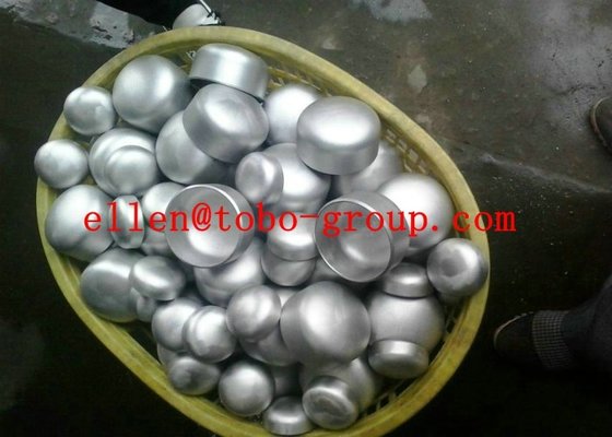 TOBO STEEL Group Stainless steel Cap ASTM A403 WP304/304L, WP316/316L, WP321, WP347, WPS 31254. UNS S31803,