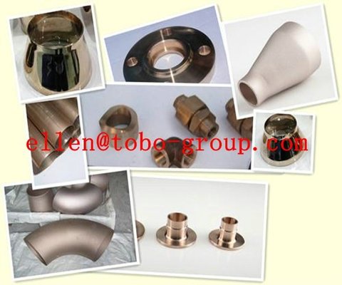 ASTM B466(151) UNS C70600 CuNi 9010 pipe fittings 90 degree butt welding elbow DN65 NPS 2