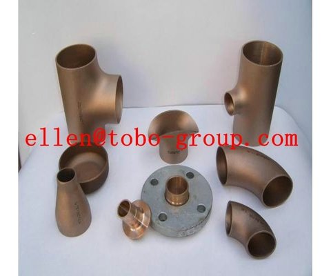 ASTM B466(151) UNS C70600 CuNi 9010 pipe fittings 90 degree butt welding elbow DN65 NPS 2