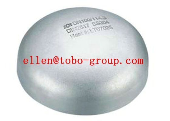 TOBO STEEL Group Stainless steel Cap A403 WP304 L / WP316 L / WP321 H / WP347  ASME B16.9