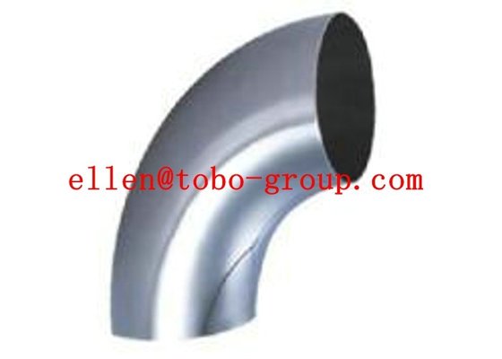 Butt Weld Fittings Equal Shape and Welding Connection Sanitary Steel 90 Deg Elbow