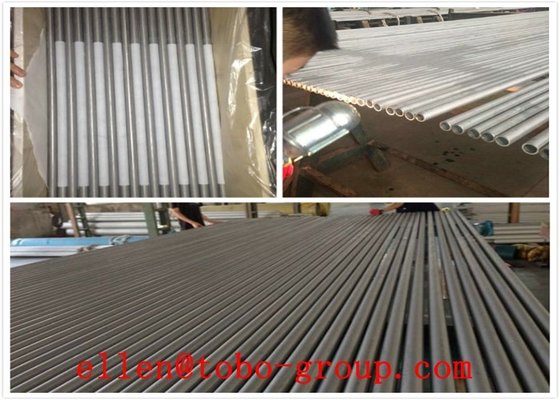 Duplex S32750 Stainless Steel Pipe , Aneanled Steel Seamless Pipe