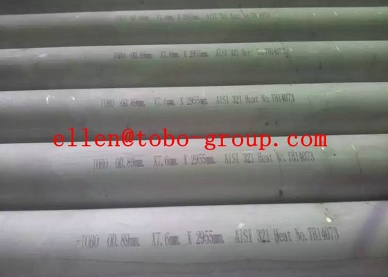 TP410 Stainless Steel Seamless Pipe SS Tube A268 6 Meter Fixed Length