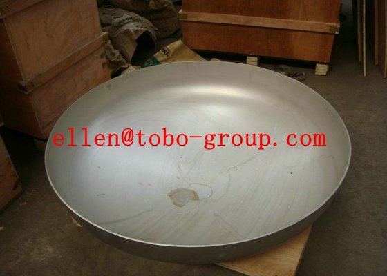 Stainless steel Cap ASTM A403 WP304/304L, WP316/316L, WP321, WP347, WPS 31254. UNS S31803, UNS32750, UNS32760