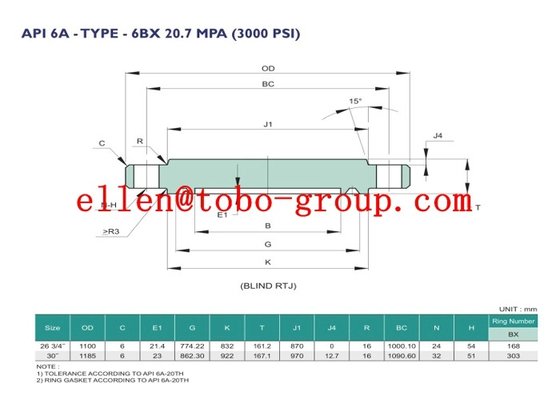 Forged Steel Flange Applicated in Chemical API Flange 3000 PSI, Pipe Flanges