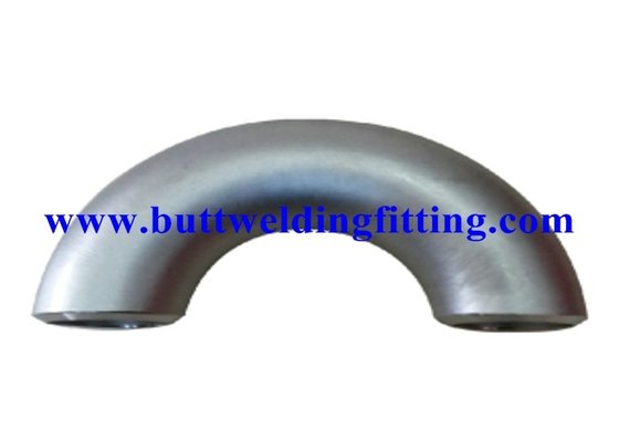 L / SR Stainless Steel Tubing Elbows Inconel 625 180 Degree Elbow