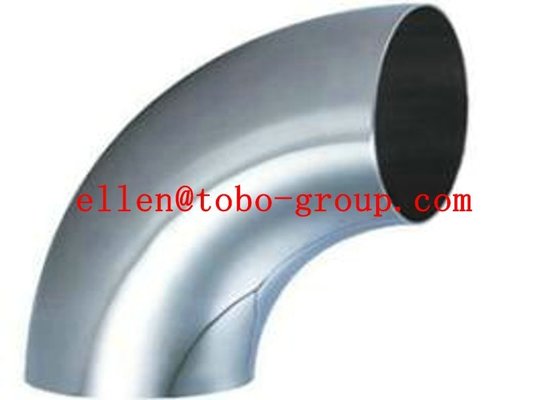 Butt Weld Fittings Equal Shape and Welding Connection Sanitary Steel 90 Deg Elbow