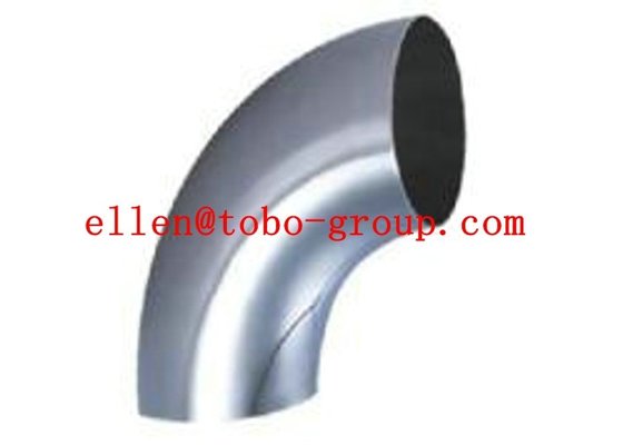 Butt Weld Fittings Equal Shape and Welding Connection Sanitary Steel 90 Deg Elbow